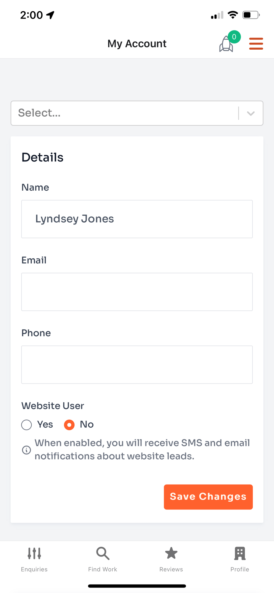 What Is ‘My Profile’ and 'My Account'?
