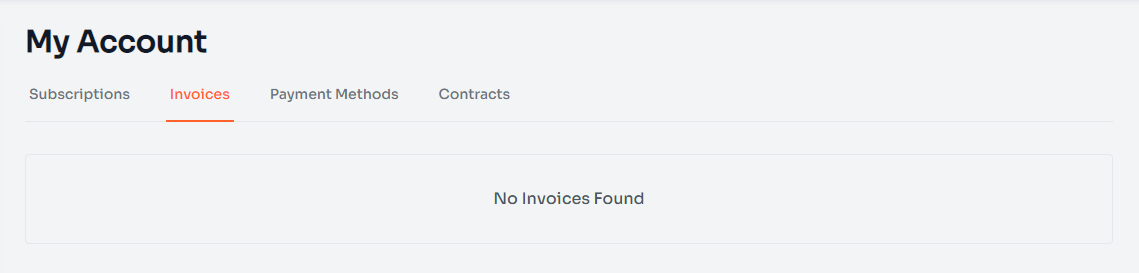 How To View Your Account and Billing Information